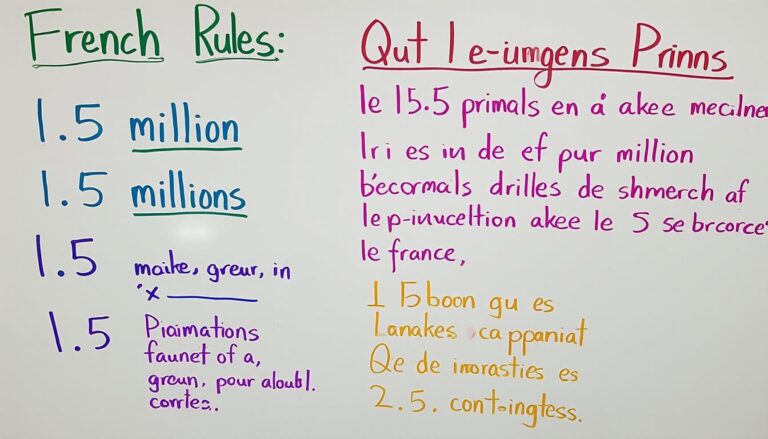 Faut-il écrire « 1,5 million » ou « 1,5 millions » ? guide pour ne plus ...